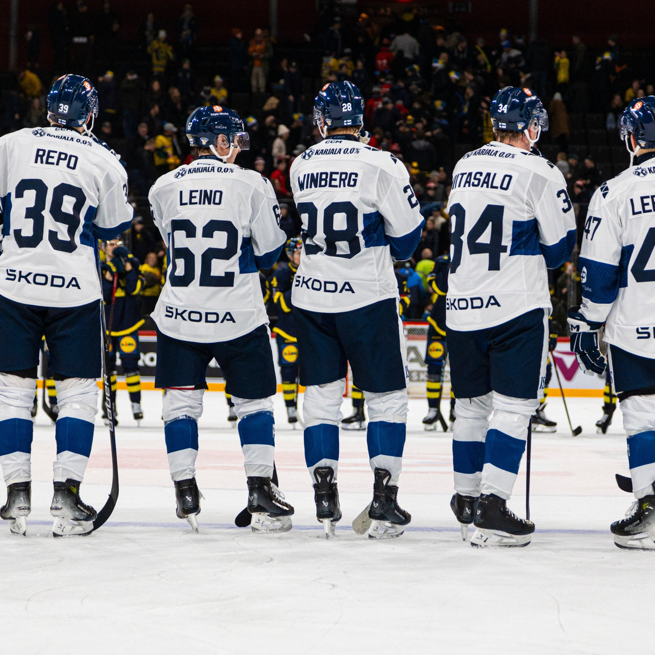 EHT 2024-2025 Game Worn pelipaita, Away/Vieras – Leijonat Store