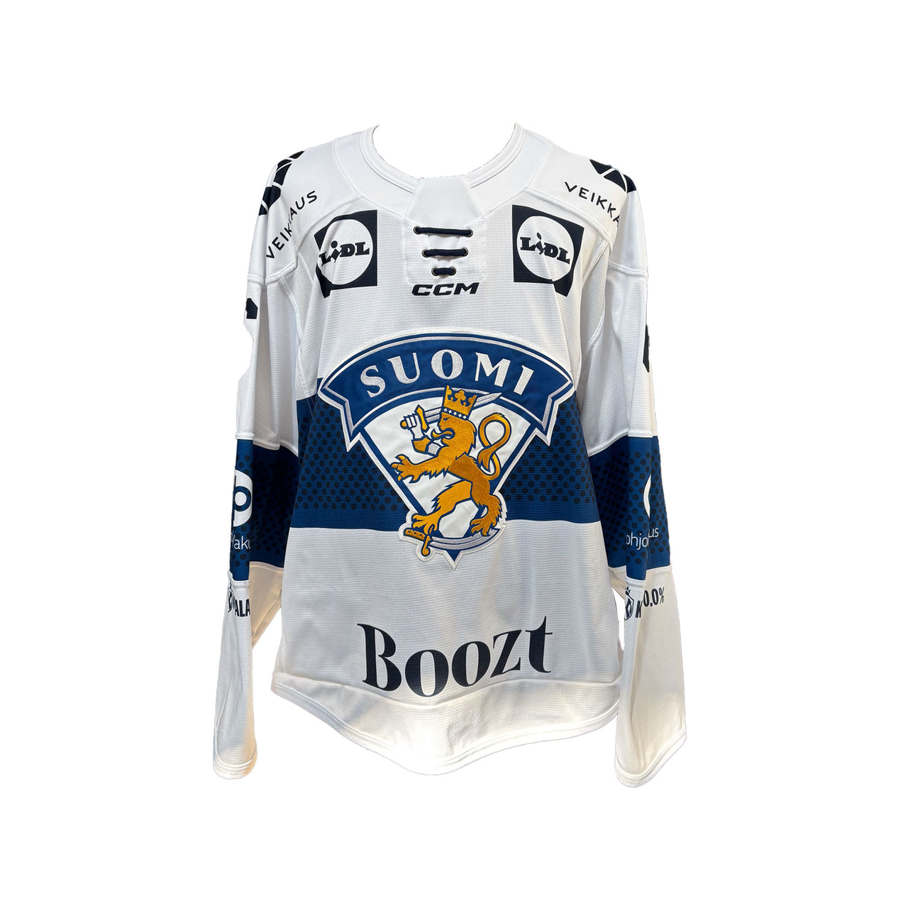 EHT 2024-2025 Game Worn pelipaita, Away/Vieras – Leijonat Store